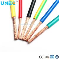China Insulated PVC Wire 1X1.5mm2 2.5mm2 4mm2 6mm2 H05V-F H0V-F Nyaf 300/500V 450/750V for sale