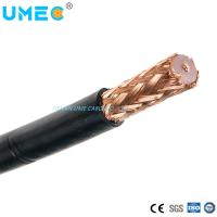 China Electrical Rg8 Coaxial Cable with Low Loss and Tinned-Coated Copper Shield 90% Coverage for sale