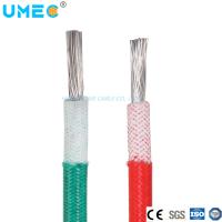 China Silicone Rubber Insulated Agrp Fiberglass Braided Cable for High Temperature Applications for sale
