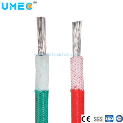 China Silicone Rubber Insulated Agrp Fiberglass Braided Cable for High Temperature Applications for sale