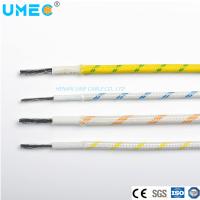 China Steel Works SiF YG AGRP Electrical Heating Resistance Silicone Fiberglass Braided Lead Wire for sale