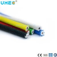 China Electric Tinned Copper Conductor Silicone Rubber Sheath Fiberglass Braided Cable for Your for sale