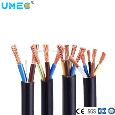 China 2X1.5 3X2.5 4X10 5X10mm2 Chinese Insulated and Sheathed Flexible Cable RVV H05VVF MYYM for sale