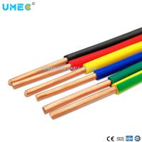 China LV Electrical Wire Single Solid / Multicore Flexible Copper Conductor PVC Insulated Wire for sale