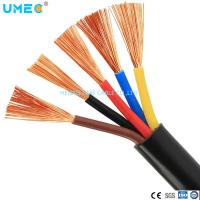 China 300/500v 0.5mm²-10mm² RVV Flexible WirePVC Insulated PVCsheath Multicore Wires for sale