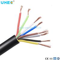 China 2 Cores-37 Cores RVV Copper Cores PVC Insulate And Sheath Outdoor Application for sale