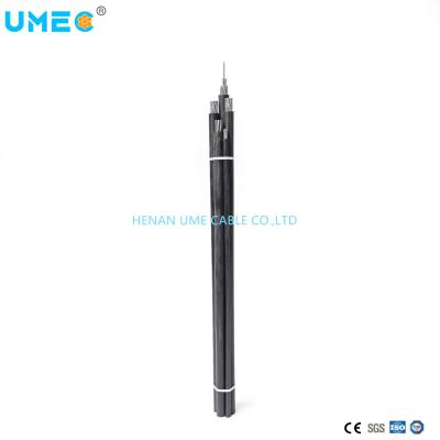 China 0.6/1kv Duplex Service Drop ABC Cable AAC Phase Conductor / AAAC Neutral Conductor Power Cable Electrical Wire for sale