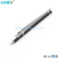 China Low Voltage Duplex Aerial Bundled Aluminum Conductor Distribution Cable for Overhead Power Lines for sale
