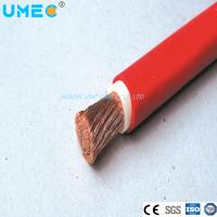China Flexible Copper Core Welding Cable with High Flexibility Oxygen-Free Copper and Heat Resistant for Industrial Use for sale