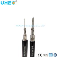 China Low Voltage Duplex Aerial Bundled Aluminum Conductor Distribution Cable for Overhead Power Lines for sale