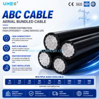 China IEC Standard 0.6/1kV Aerial Bundled Cable ABC Service Drop Cable for sale