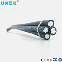 China Anti-aging PVC Insulated Aerial Bundled Cable for Urban Street Lighting for sale