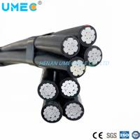 China PE Insulated All Aluminum Alloy Aerial Bundled ABC Cable for sale