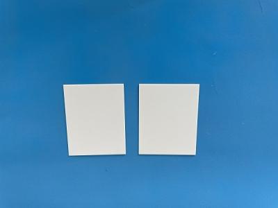 China High Purity 99.7% Alumina Ceramic Thin Film Substrates - 300 MPa Bending Strength, 1800°C Heat Resistance for sale