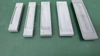 China Customized Rectangle Ceramic Boat For Bronzing Plating And Laser Anti-Counterfeit Logo Coating for sale