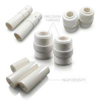 China Abrasion-Resistant Al2O3 Ceramic Chute Liner Tiles Wear Proof Alumina Conveyor Plates for Material Handling Systems for sale