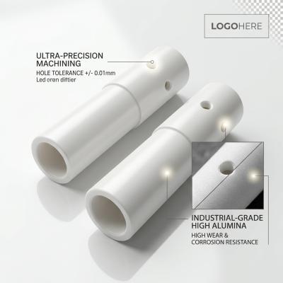 China Chemically-Stable Al2O3 Ceramic Combustion Boats Acid Alkali Resistant Alumina Lab Ware for Laboratory Equipment Parts for sale