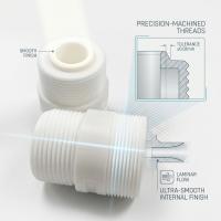 China Ultra-Pure 99 Percent Al2O3 Ceramic Feedthrough Insulators High Purity Rings for Vacuum Equipment Components for sale