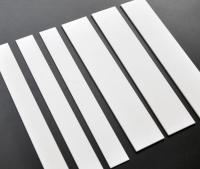 China Al2O3 Alumina Ceramic Substrate 0.1mm Thickness with 660 MPa Bending Strength for High-Frequency Circuits for sale