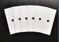 China Al2O3 Alumina Ceramic Substrate 0.1mm Thickness with 660 MPa Bending Strength for High-Frequency Circuits for sale