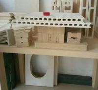 China Extruded Cordierite Mullite Batts Refractory Plates 1.95-2.0 g/cm³ Density 1280°C Max Temperature for sale