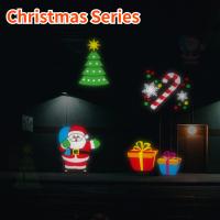 China Customize Animations Laser Party Light Laser Projection Light With Music Bluetooth for sale