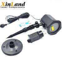 China 5 Watt Single Hole Outdoor Laser Lights With Remote Control for sale