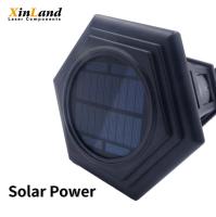 China 7.2W Flickering Flame Solar Lights Solar Flame Lights For Graden Yard Path Post Lights for sale