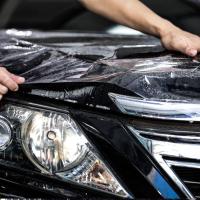 China KKU75 Gloss Paint Protection Film Excellent Flexibility Invisible PPF for sale