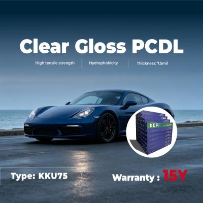 China KKU75 Gloss Paint Protection Film Tear Resistant Auto Shield Film for sale
