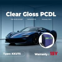 China KKU75 Gloss Paint Protection Film Excellent Flexibility Invisible PPF for sale