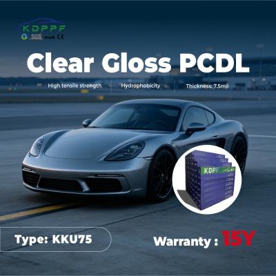 China KKU75 Gloss Paint Protection Film High Tensile Strength Car PPF for sale