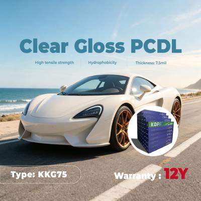 China KKG75 Gloss Paint Protection Film 1.52x15m Roll for Car Wrap for sale