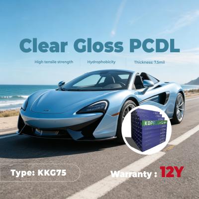 China KKG75 Gloss Paint Protection Film Easier Installation for Auto Detail for sale