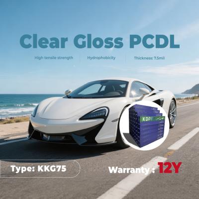 China KKG75 Gloss Paint Protection Film Resistant to Tearing for Stone Chip for sale