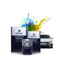 China Sag Resistant Auto Clear Coat Paint High Solid Varnish Auto Paint Gallon Kit for sale