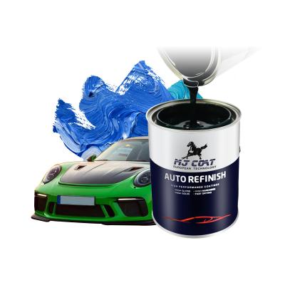 China Anti Yellowing Auto Clear Coat Paint Water Based OBM for sale