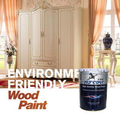 China Stain Resistant Low Odor Wood Pu Paint Tin Can Packaging for sale