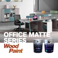 China Long Lasting Durable PU Wood Paint Smooth Finish 3 Hours Drying Time for sale