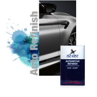 China Glossy Finish Automotive Top Coat Paint Water Based Solid Content for sale