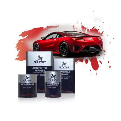 China Quick Drying Time Long-Lasting Finish Auto Clear Coat Paint for sale