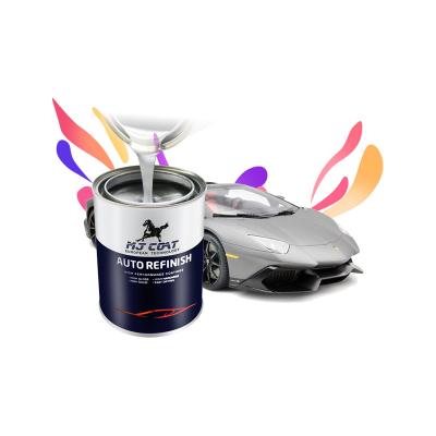 China Durable Metal Basecoat Auto Clear Coat Paint High Temperature Resistant for sale