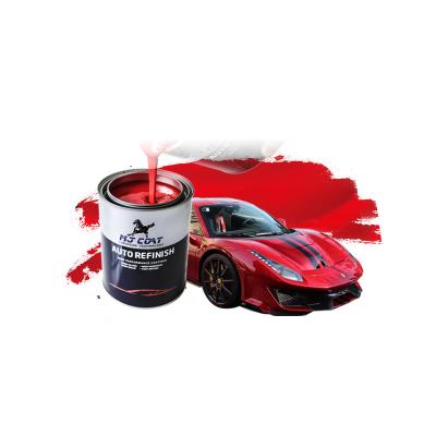 China Less Than 8 Hours Drying Speed For Customizable Automotive Base Coat Paint for sale
