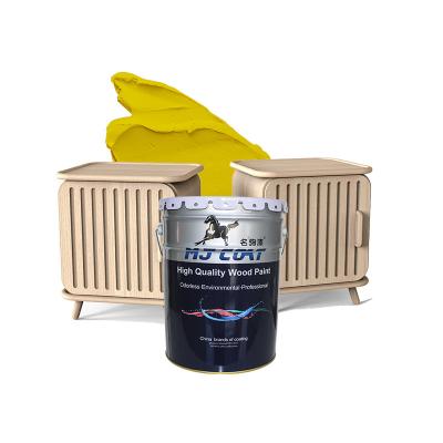 China Waterproof PU Wood Paint For Easy Application With Low Odor for sale