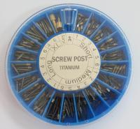 China 100% Pure Titanium Dental Screw Post With Modern Self-Tapping Screw for sale