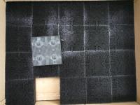 China 92911001 1.6 Inch Black Bristle Block for GT5250 GT7250 XLC7000 Cutter Parts for sale