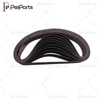 China 942J 296x19mm Abrasive Belts P100 Grit 100 Black 508-16-121 For Morgan Cutter Next 90 for sale