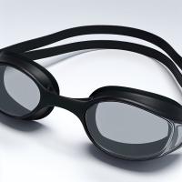 China Black Anti Fog Swimming Goggles with UV Protection for sale