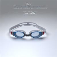 China Anti Fog Swimming Goggles for Adults with Silicone Gasket for sale