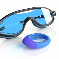 China Anti Fog Swimming Goggles with UV Protection and Silicone Gasket for sale